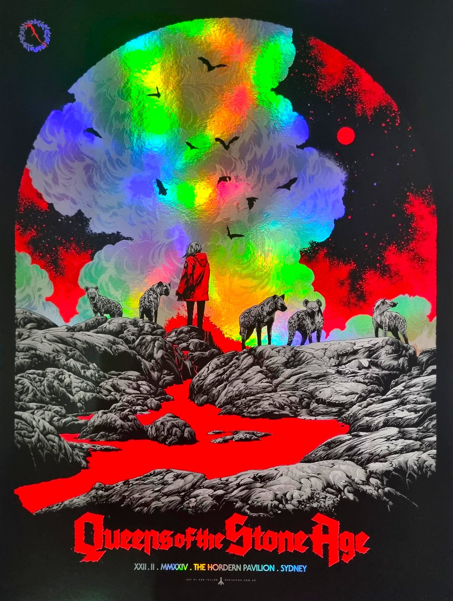 QOTSA. Sydney FOIL 2nd nite – Beyond The Pale Posters